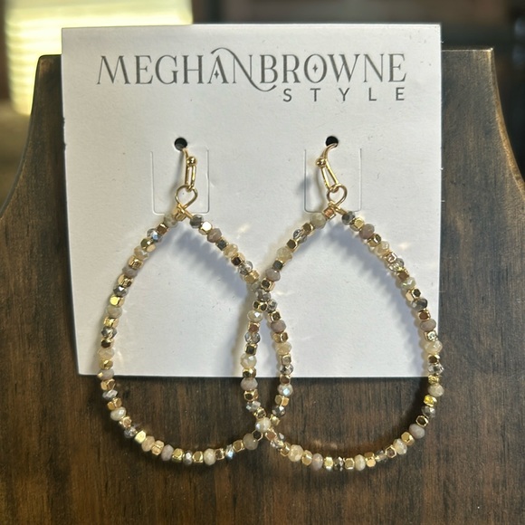 Jewelry | Meghan Browne Style Hoop Earrings | Poshmark
